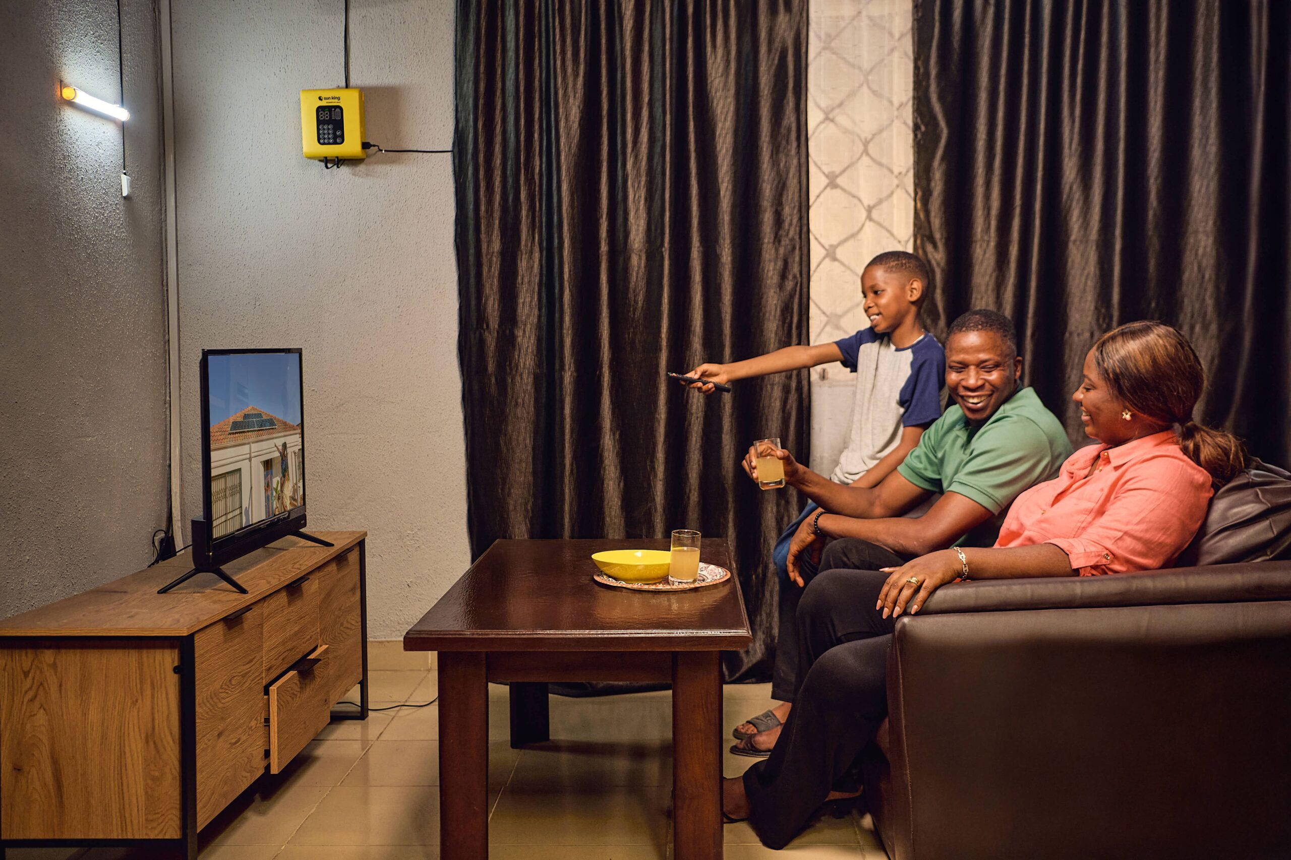 HomePlus Max + 43" HD TV Solar Home System | Sun King Nigeria